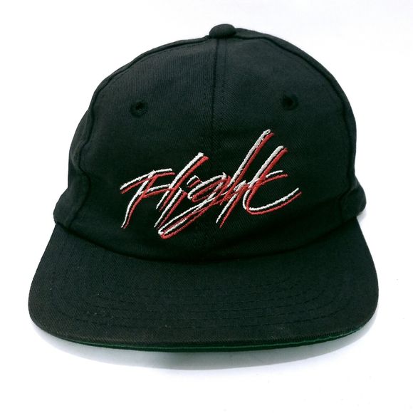 Nike | Accessories | Nike Flight Mj Air Jordan Vintage Zip Strapback ...